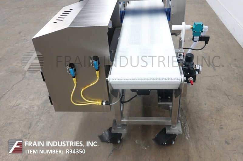 Loma #IQ4, automatic conveyor through metal detector, 11-3/4" wide x 70 ...