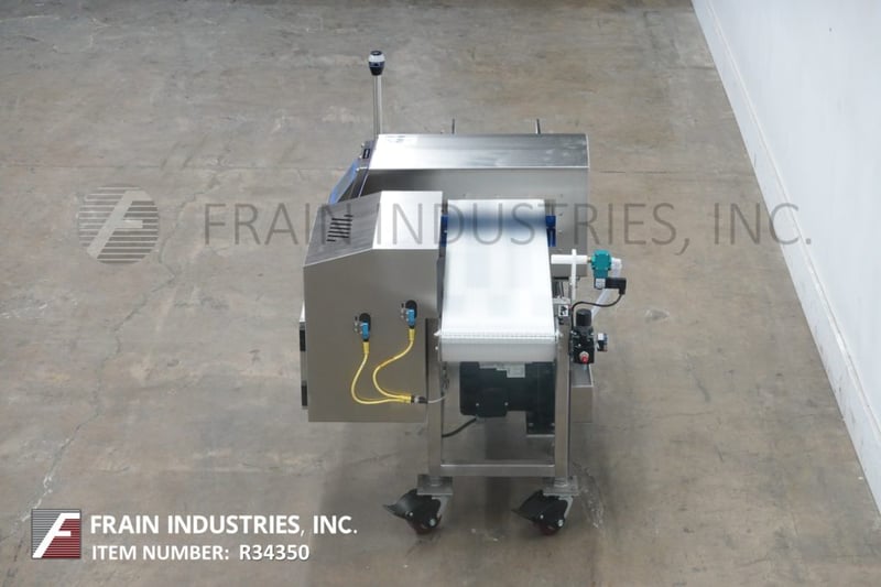 Loma #IQ4, automatic conveyor through metal detector, 11-3/4" wide x 70 ...