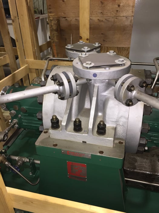 55 GPM, CPC #H2R, type BB2, size S3x4x15, 200 HP Baldor motor 447TS (2 ...