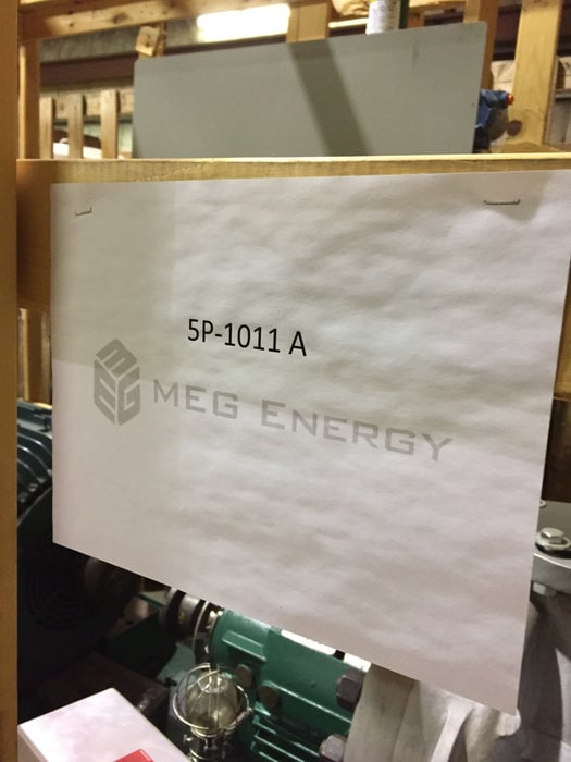 55 GPM, CPC #H2R, type BB2, size S3x4x15, 200 HP Baldor motor 447TS (2 ...