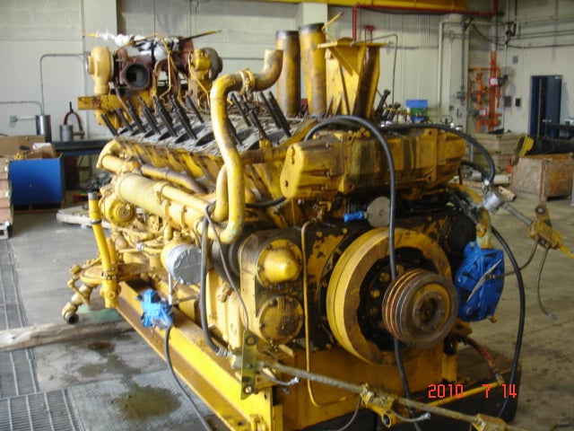 930 HP @ 1200 RPM, Caterpillar #G399, Natural Gas Engine For Sale ...