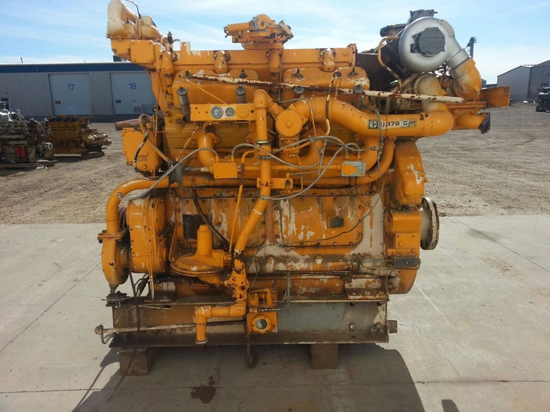 415 HP @ 1200 RPM, Caterpillar #G379, Natural gas engine For Sale ...