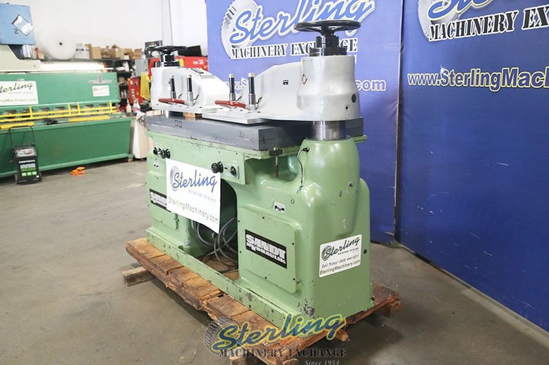 20 Ton, J. Sandt #415, hydraulic double clicker press, 18" x 29 ...