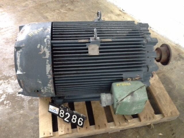 200 HP 1186 RPM Westinghouse, Frame 449T, TEFC, high efficiency, 575 ...