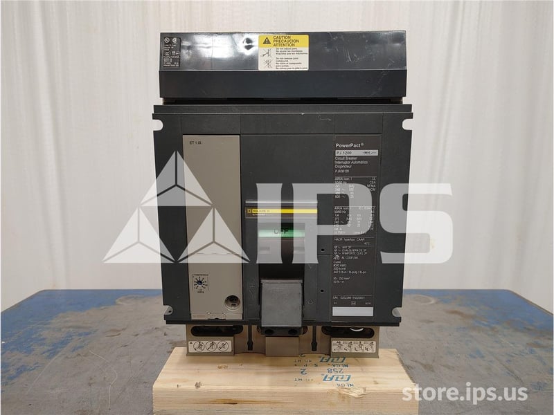 Square D Pja Powerpact P-frame Mccb Micrologic 3.0 Fixed Long Time Li ...