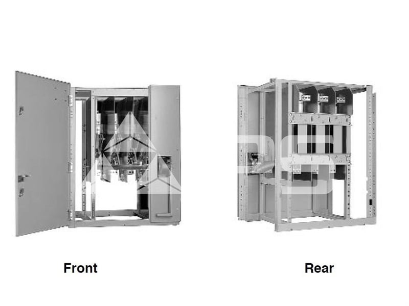 600 Amps WH Type Adm Medium Voltage Disconnect Switch Horizontal Fuse ...