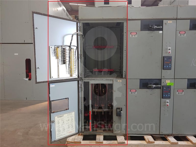 600 Amps WH Type Adm Medium Voltage Disconnect Switch Horizontal Fuse ...