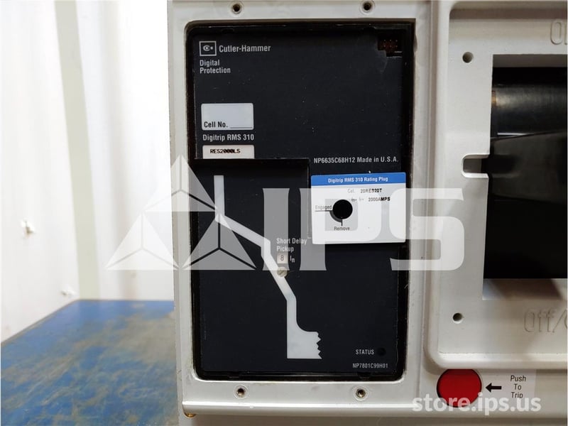 2000 Amps Ch Series C R-frame Rd Mccb 120 Volts AC Trip, Digitrip Rms ...