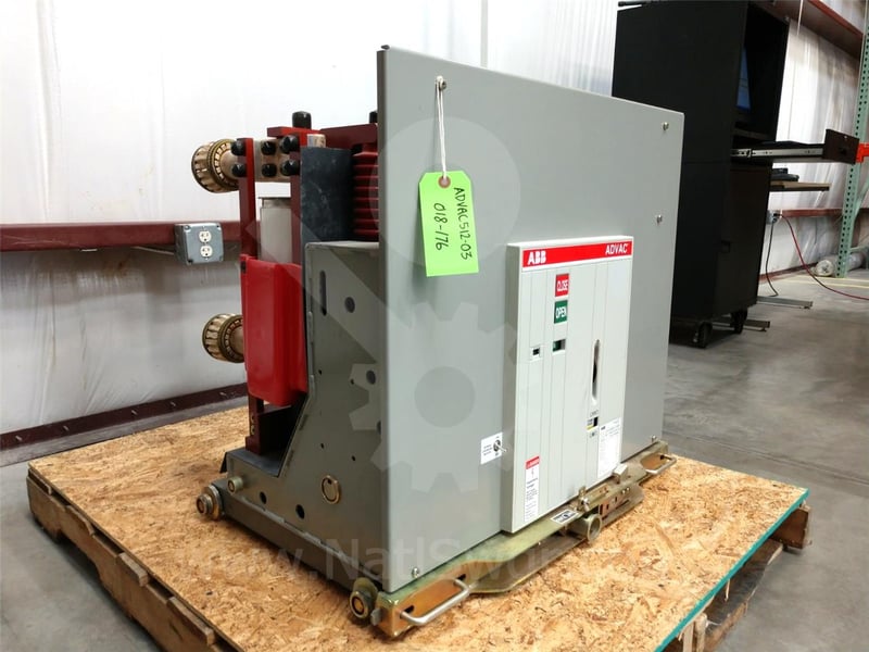 1200 Amps ABB Advac Aa221777000000c Model 2 (advac Model 2) 125 Volts ...