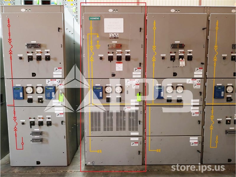 5 KV Sa Gmsg 40k Amps Indoor Switchgear 3000 Amps Breaker Compartment ...