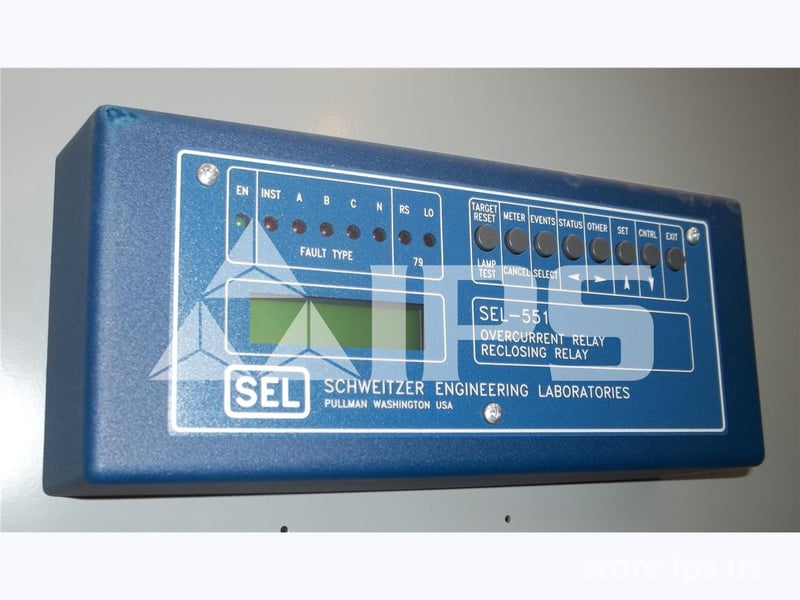 Schweitzer Sel-551 Protection Relay Unused Surplus Overcurrent ...