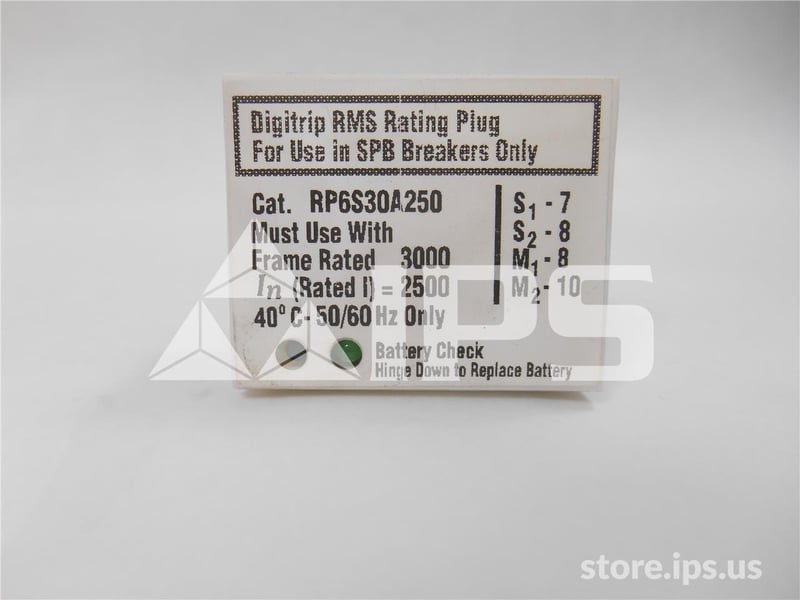 3000 Amps WH Rating Plug 2500 Amps Ct For Digitrip 10 Series, Spb for ...