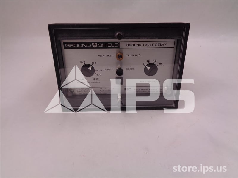 ABB Gr-200 Ground Shield Ground Fault Relay 120vac, 200-1200a, 6-30 ...