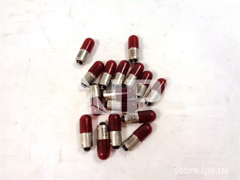 GE 125 Volts DC Red Led Indicating Light Bulb New For Et-16 Fixture ...