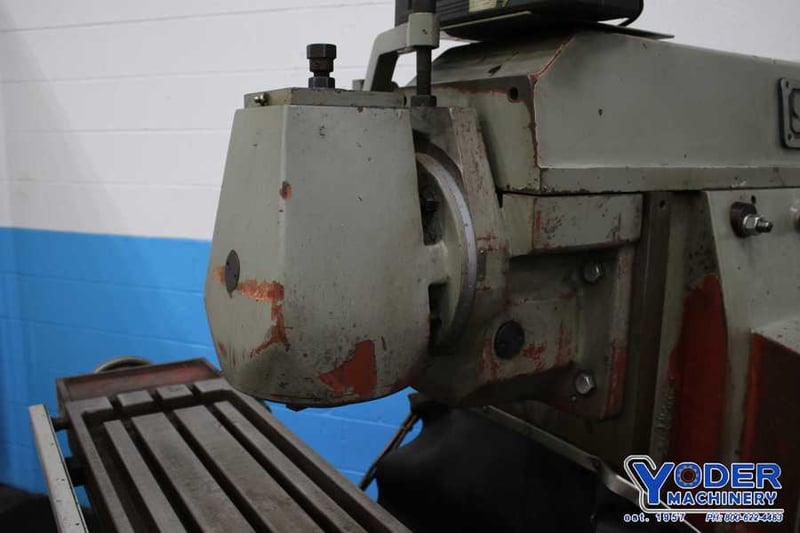 Sharp #UH3, horizontal mill, 12" x63" table, AcuRite 3-Axis digital ...