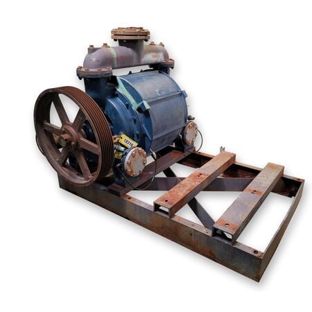 Nash #CL-2001, single stage, liquid ring vacuum pump, 30 GPM, rebuilt ...