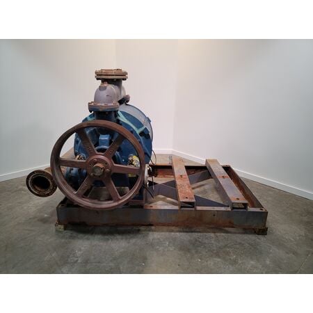 Nash #CL-2001, single stage, liquid ring vacuum pump, 30 GPM, rebuilt ...