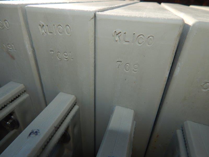 18" x 18" Klico, plate & frame filter press, 13 plates, on wheels for ...