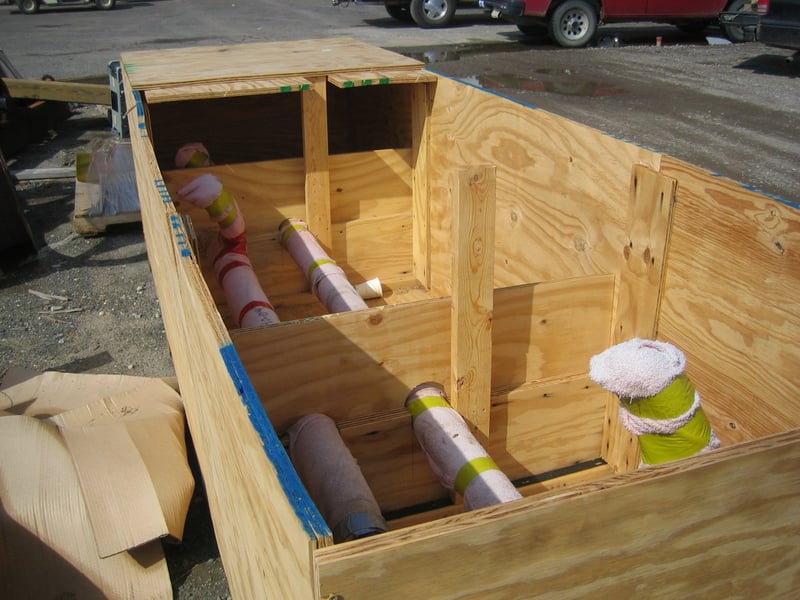 3000 gallon Glass lined 2 finger baffle for reactor for Sale | Surplus ...