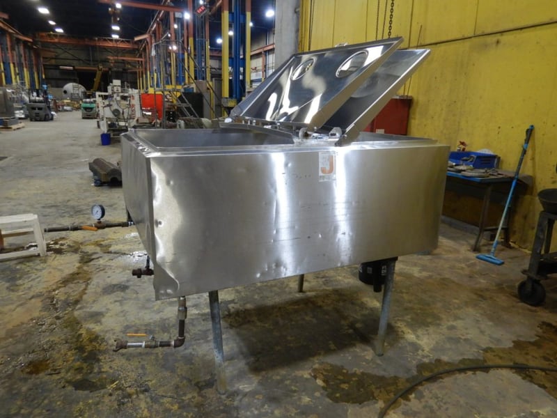 300 gallon Stainless Steel rectangular jacketed milk tank for Sale ...