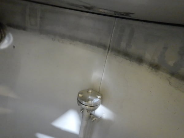 500 gallon 316 Stainless Steel vessel, 60" dia. x 48" straight side ...