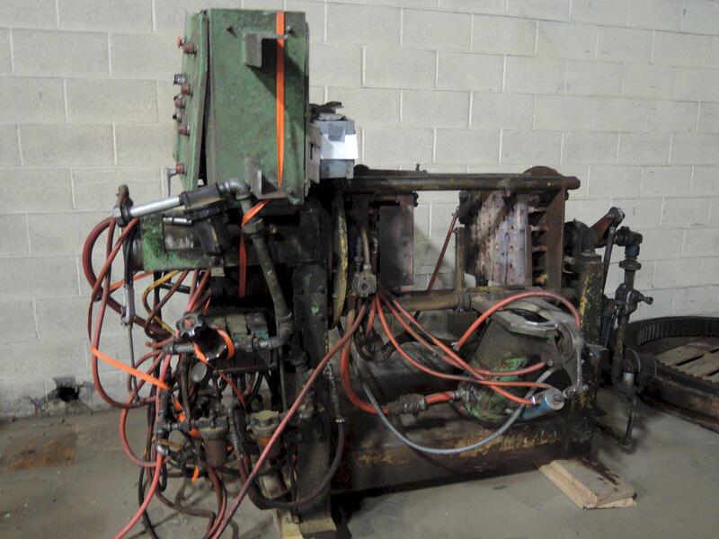 B & P #SF6CA, shell core machine with A & B Micro Logix 1000 controls ...