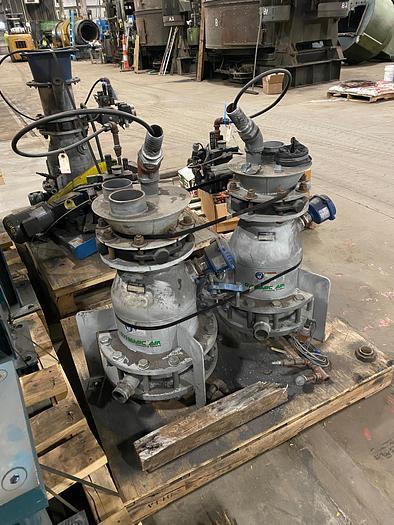 Sand Transporter, Dynamic Air, mini-pusher model for dry material, PLC ...