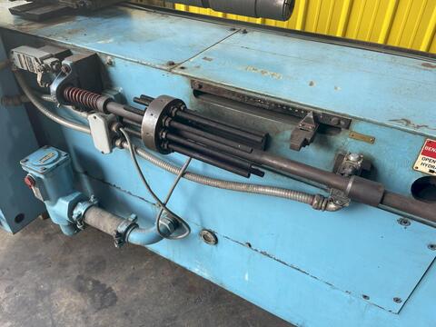 1-1/2" Pines #1, horizontal hydraulic tube bender, hydraulic mandrel ...