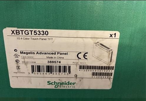 Schneider #XBTGT5330 Magelis Advanced Touch Screen, model XBTGT5330 (2 ...