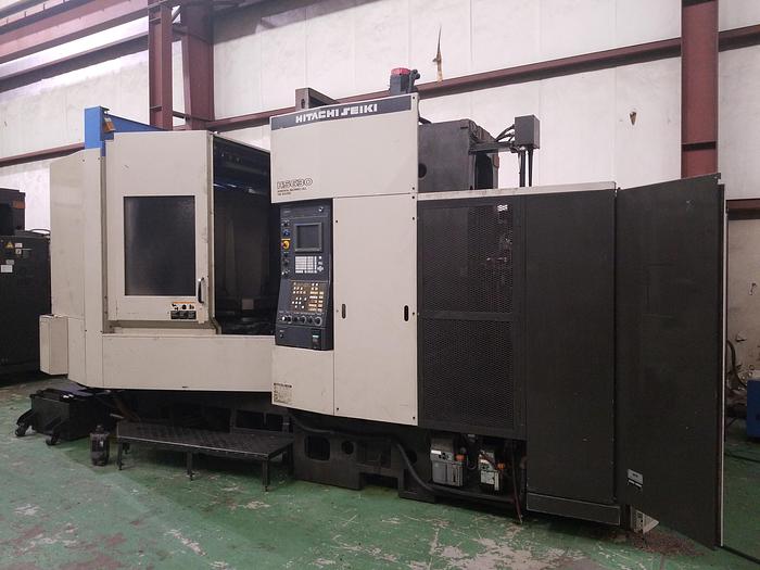 Hitachi-Seiki #HS630, CNC horizontal machining center, 40 automatic ...