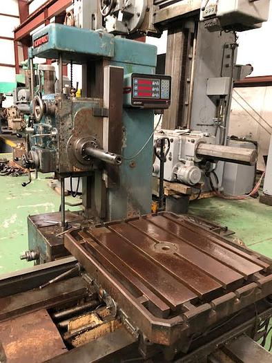 3" Kuraki, horizontal boring mill, S/N 622, 1967 for Sale | Surplus Record