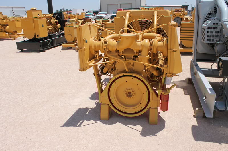 625 HP Caterpillar #D3412E, diesel engine, 6 hours, 1400 RPM, 2002, S/N ...