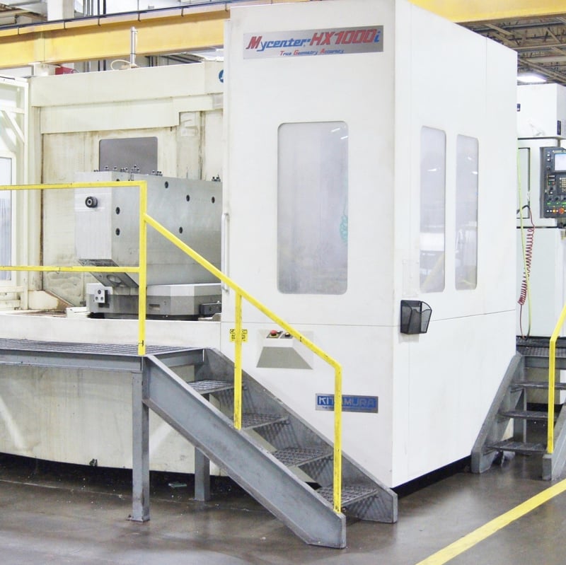 Kitamura MyCenter #HX1000, CNC horizontal machining center, 150 ...