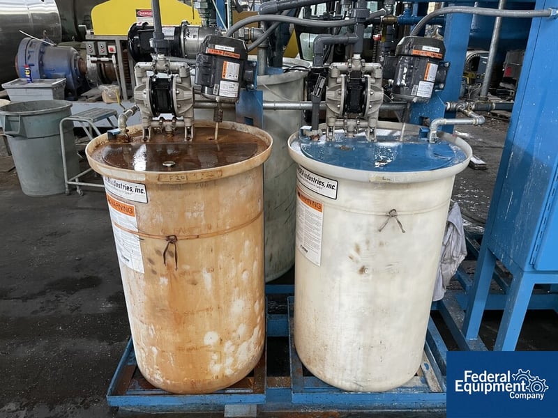 Alar Engineering #200, dewatering filter system, approx. 3.1 squaring ...