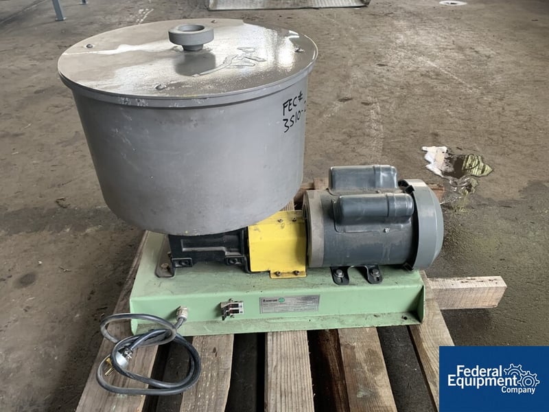 Simpson #M, Mix-Muller, Stainless Steel, with dual muller wheels, with ...