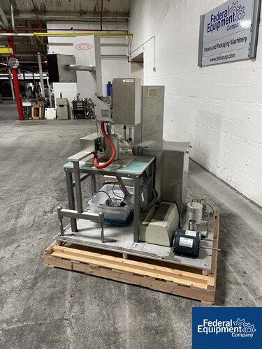 Bausch+Stroebel #SP-100, Powder filling Machine, w/control cabinet ...