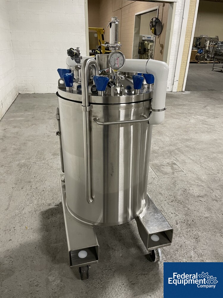 50/65 psi, Precision, Integrated Biosystems Cryovessel, 125 liter, 316L ...