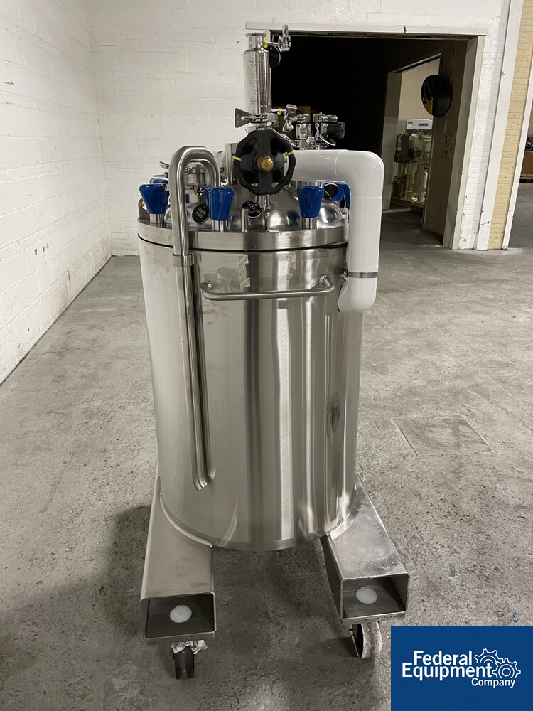 50/65 psi, Precision, Integrated Biosystems Cryovessel, 125 liter, 316L ...