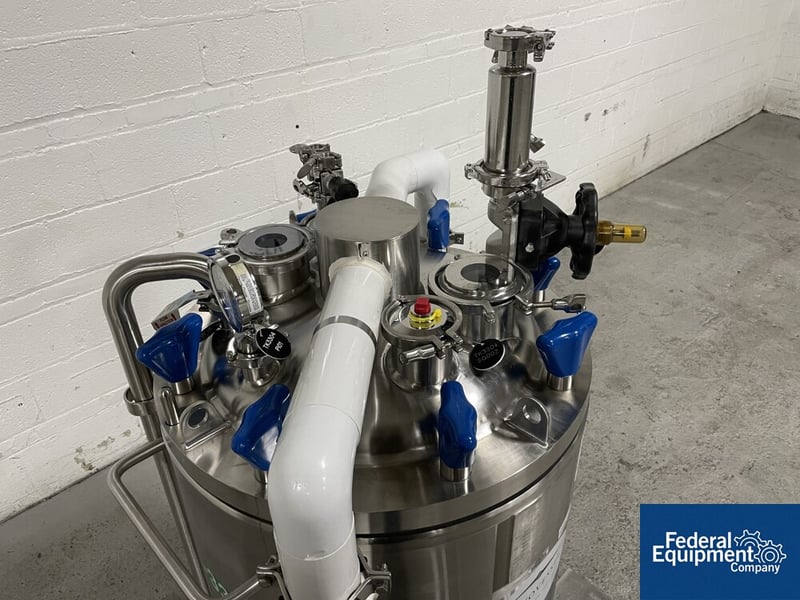 50/65 psi, ITT, Integrated Biosystems Cryovessel, 125 liter, 316L ...