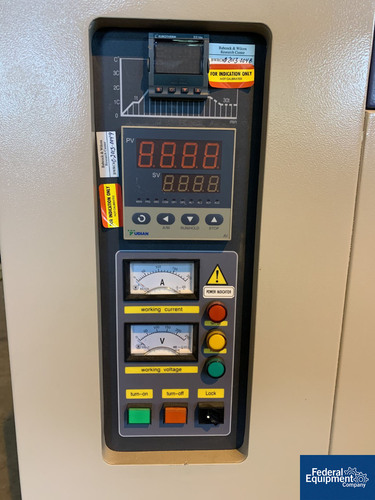 Sentro Tech #SST-1600C-3.5-24, vertical tube furnace, 3.5" diameter x ...