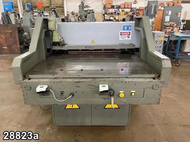 40 Ton, Associated Pacific #ABC-40, hydraulic die cutting press, 4-post ...