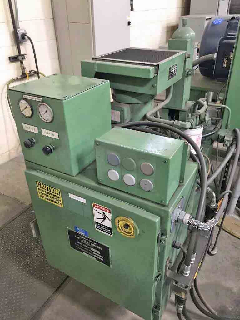 Memco, embosser, 58" W, 60" roll face, 60 HP AC motor, 1782 RPM, 230/ ...