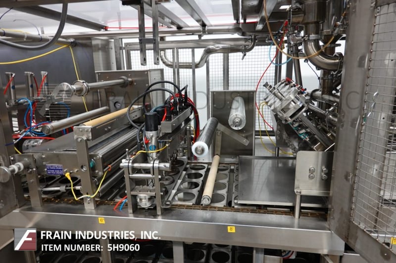 Holmatic / Oystar #OF-2340-Opti-Fil, automatic, 4-up, inline cup filler ...