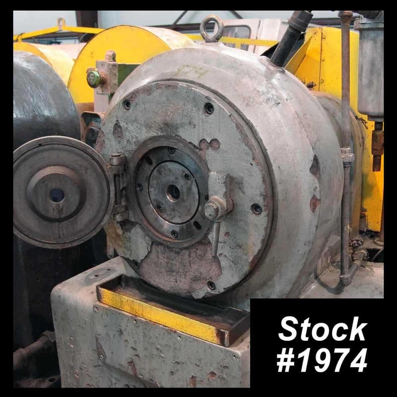 No. 4-1/2 Fenn, 2-1/4" swager w/automatic loader, 12 hammer rolls For ...