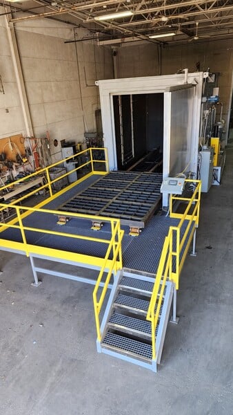 R.G. Hanson, chalk & bearing washer-transfer car load, 200 psi/100 HP ...