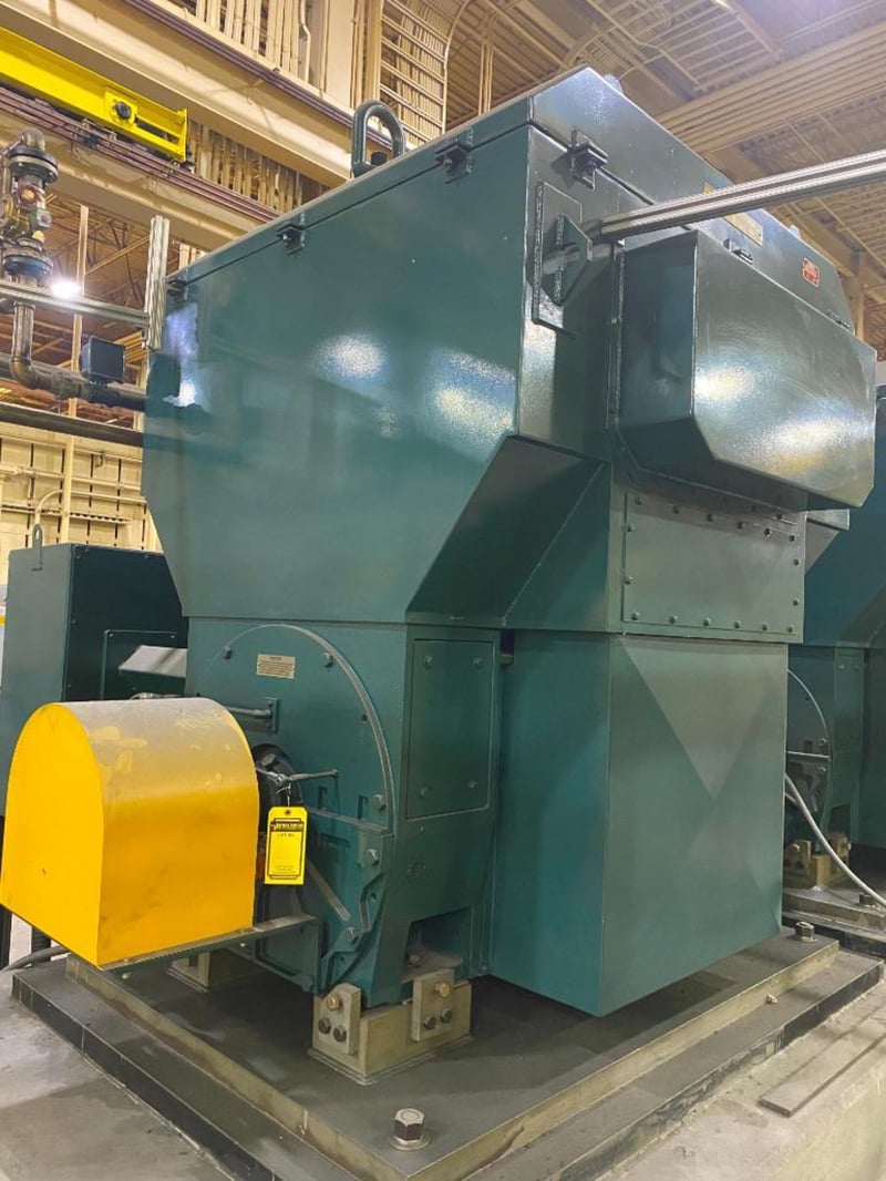 2500 HP, Dynomometer motor test stand AC/DC, Eaton high voltage output ...