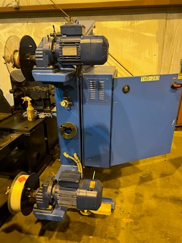 Dynamex #TPX-36-3-EU, driven tape payoff machine, 2 pad positions, 2014 ...