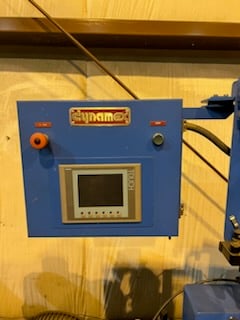 Dynamex #TPX-36-3-EU, driven tape payoff machine, 2 pad positions, 2014 ...