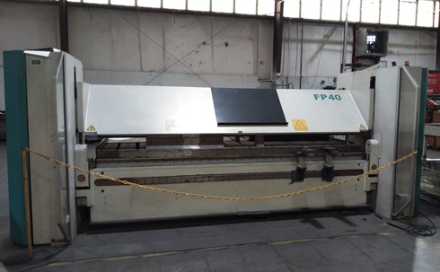 Fasti #FP40-32/4, CNC metal folder, Cybelec CFP 1200 CNC controller ...