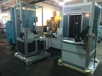 Gleason #GRSL gear rolling system w/laser, gear tester, 10" x 10 ...